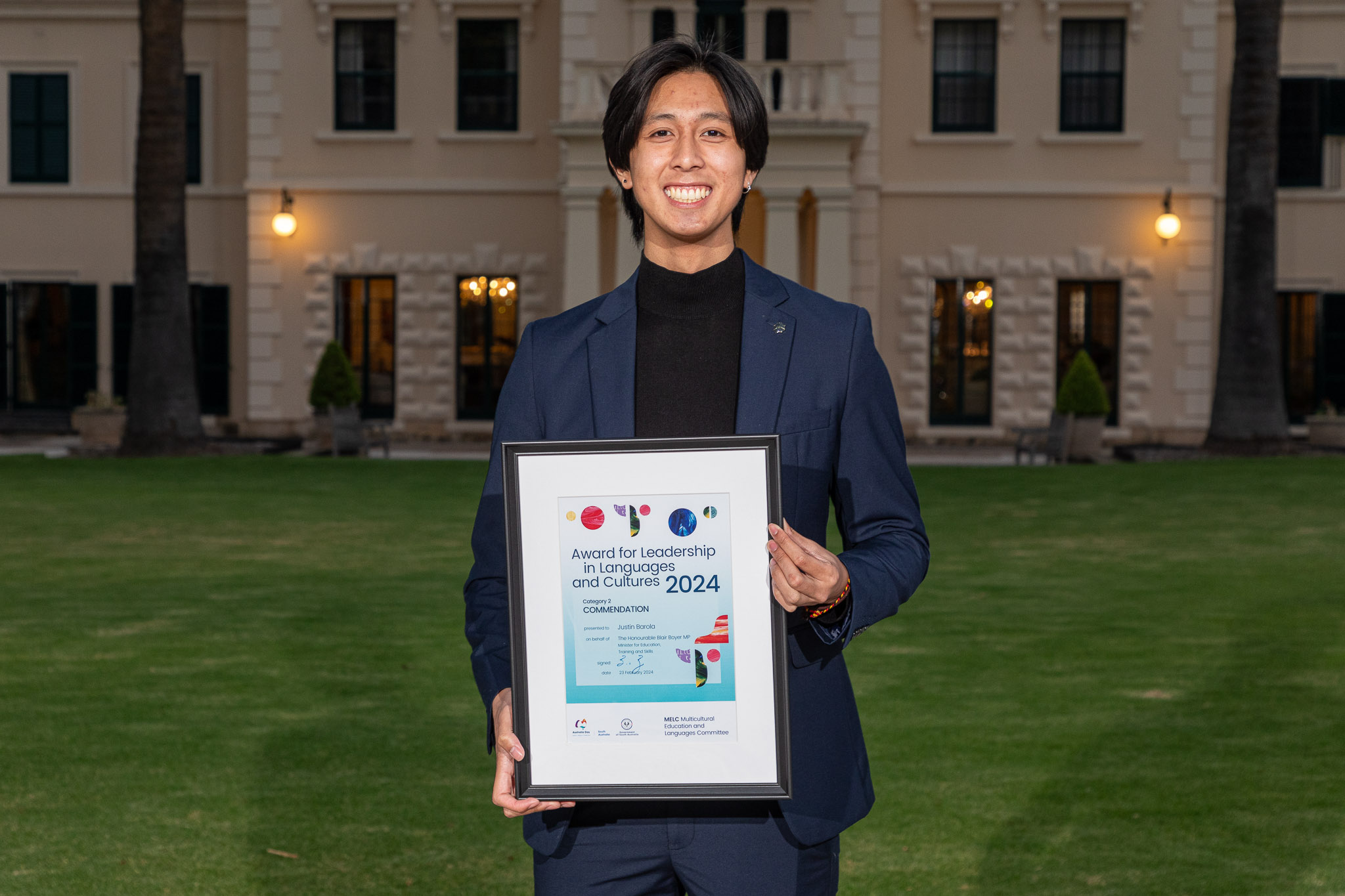 Justin Barola - Australia Day Council South Australia